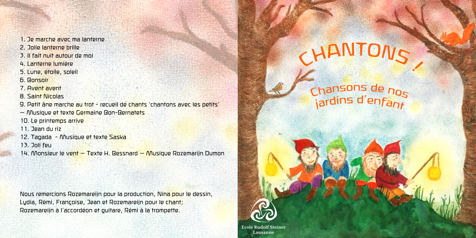 CD Jardin d'Enfants - Rudolf Steiner | École Lausanne